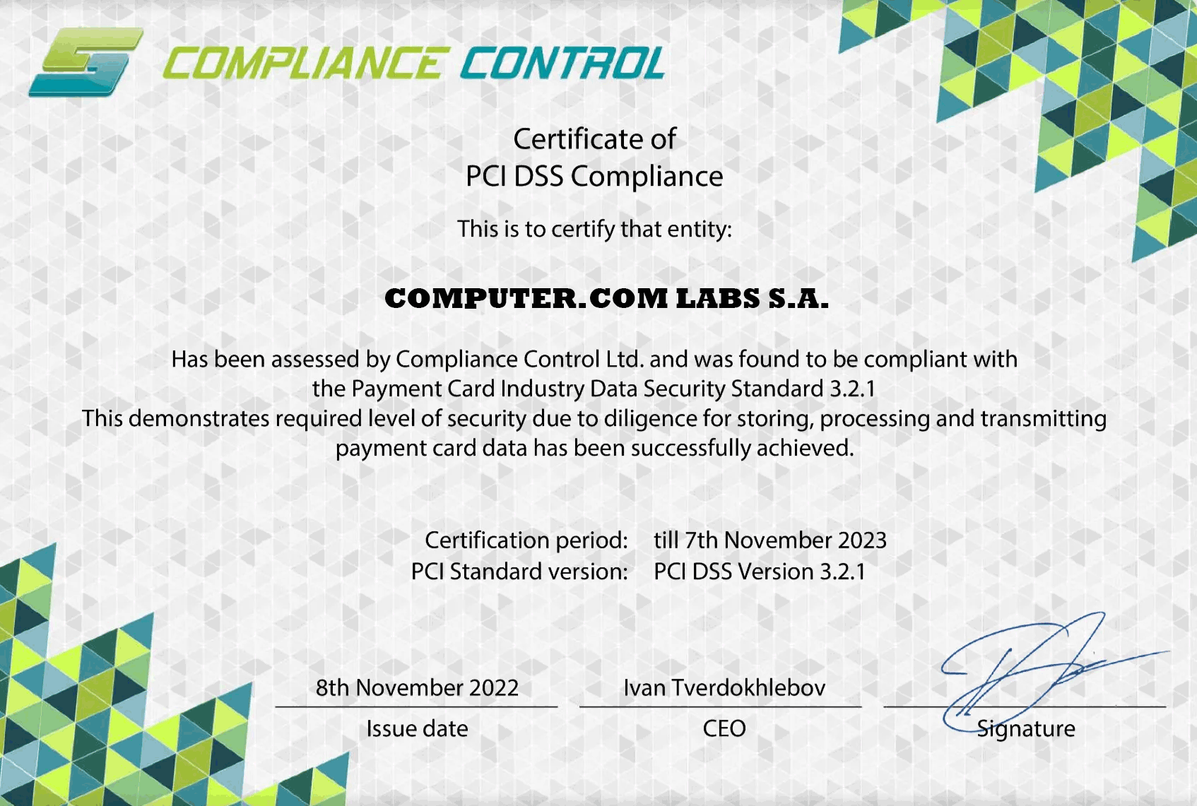 Compliance - Computer.Com